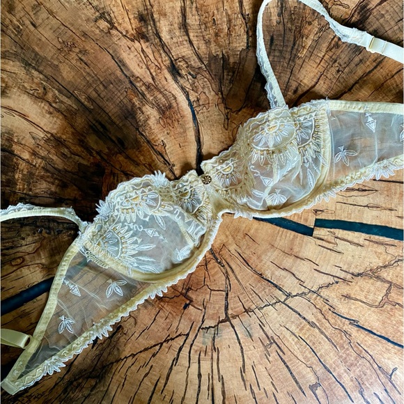 Chantelle | Intimates & Sleepwear | Vintage Chantelle Lingerie Demi Bra ...
